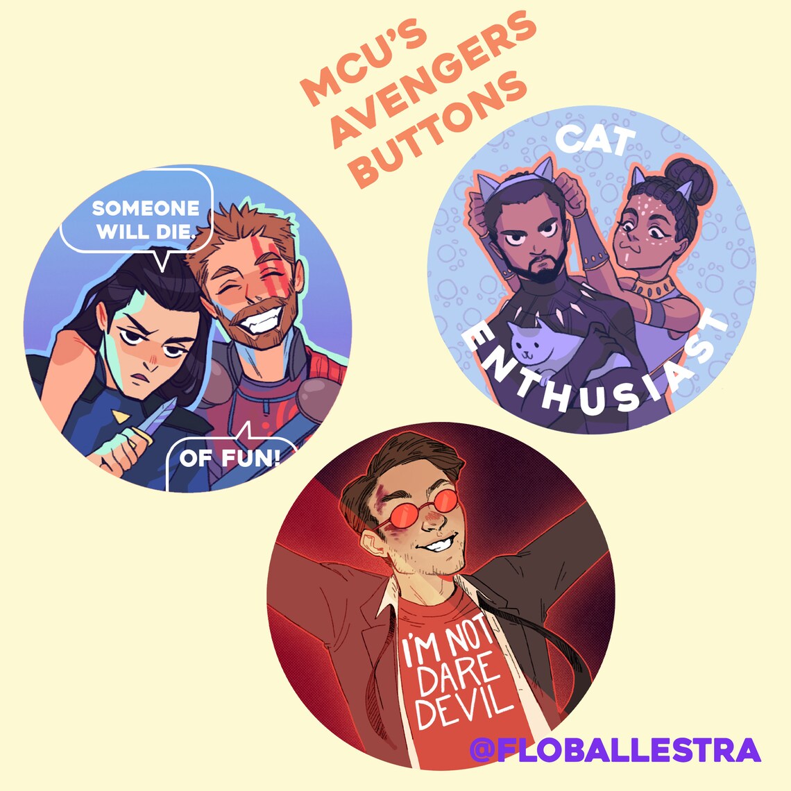 Boutons des héros les plus puissants du MCU - Etsy France