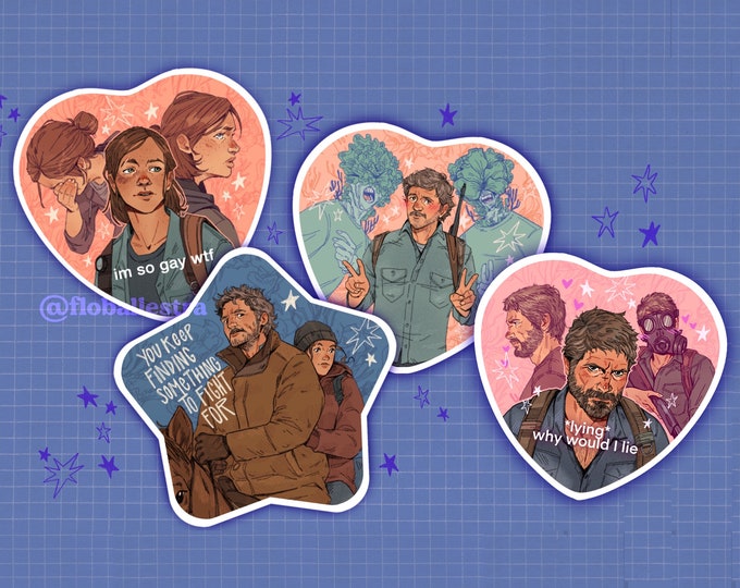 The Last of Us Sticker Sheet - the Last of Us Stickers, the Last of Us ...