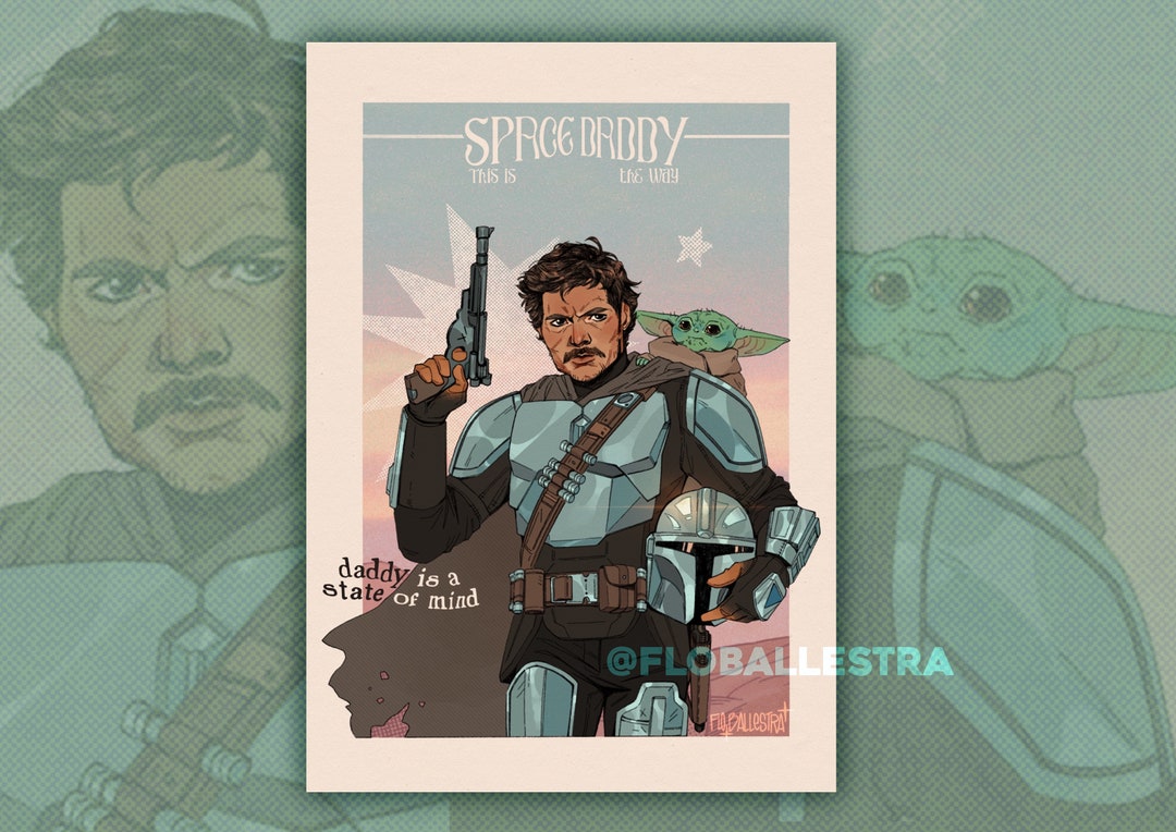 Space Daddy - Art Print - Etsy