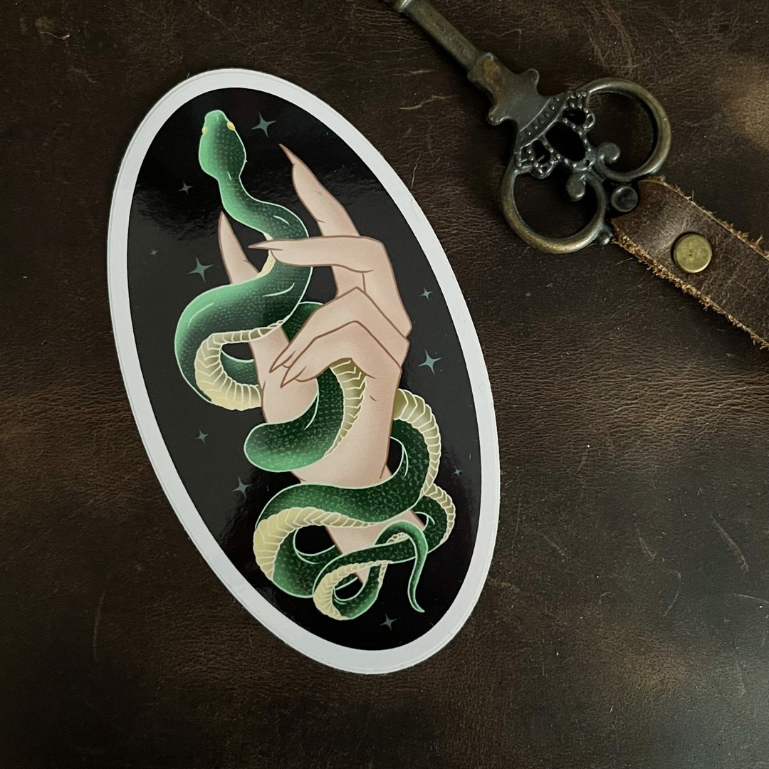 Hand of Loki Snake Vinyl Sticker - Etsy