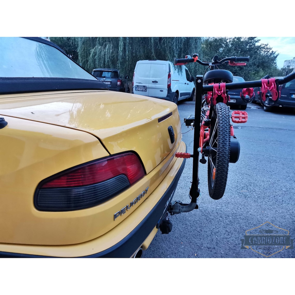 Peugeot 306 Cabriolet Convertible Bike Rack Tow Bar Mounted - Etsy