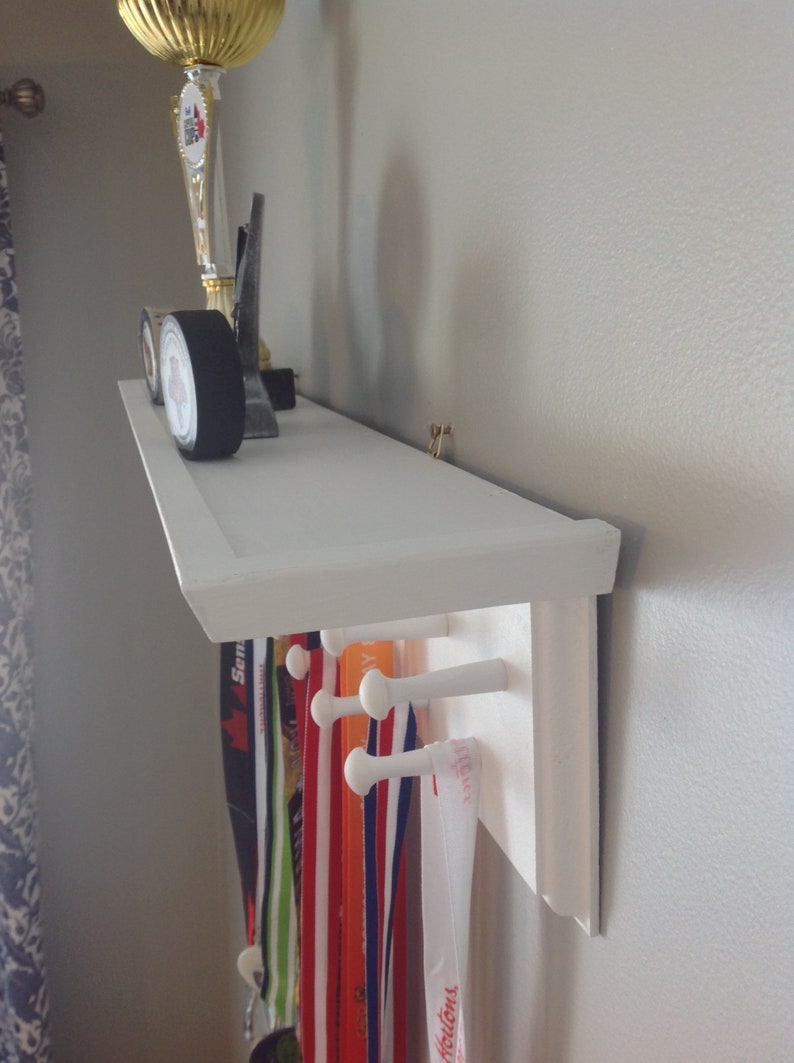 Trophy Award Display Shelf _ WHITE - Etsy