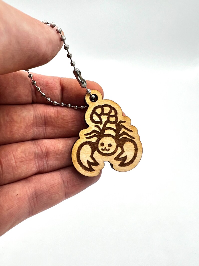 Scorpion Emoji Keychain, Scorpion Gift, Scorpion Lover - Etsy