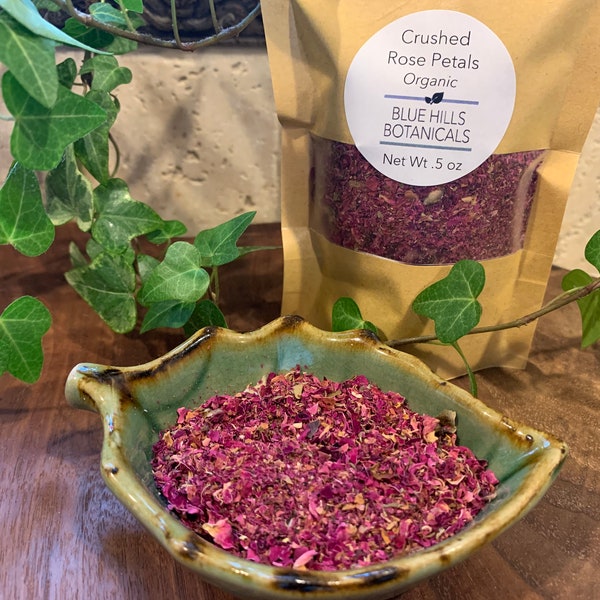 Crushed Rose Petals - Etsy