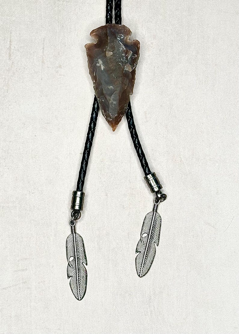 Stylish Arrowhead Bolo Tie String for Men and Women Cowboy Wedding ...