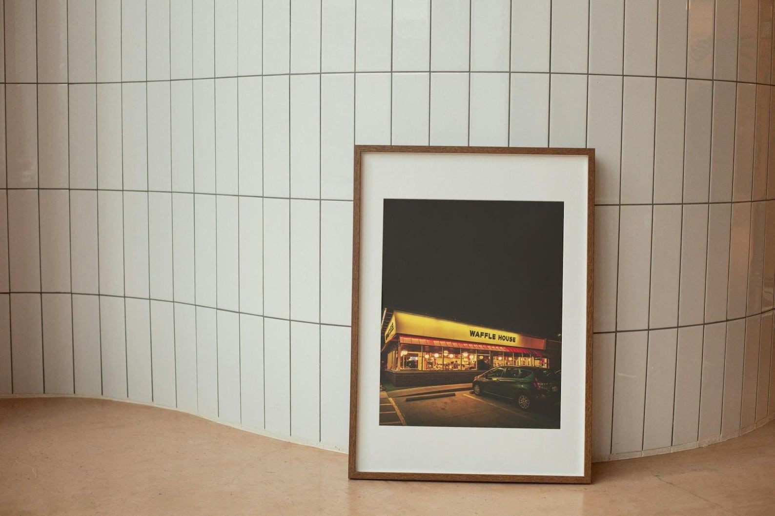 Retro Waffle House Diner Art Print: Vintage Decor (digital Download) - Etsy