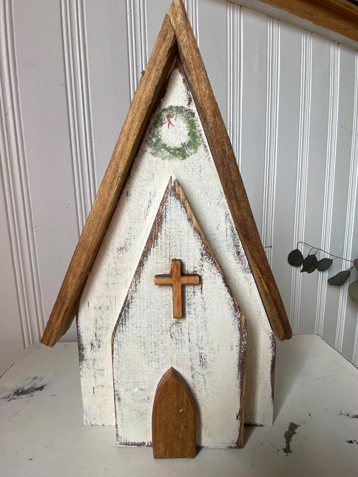 Wooden Church Medium - Etsy