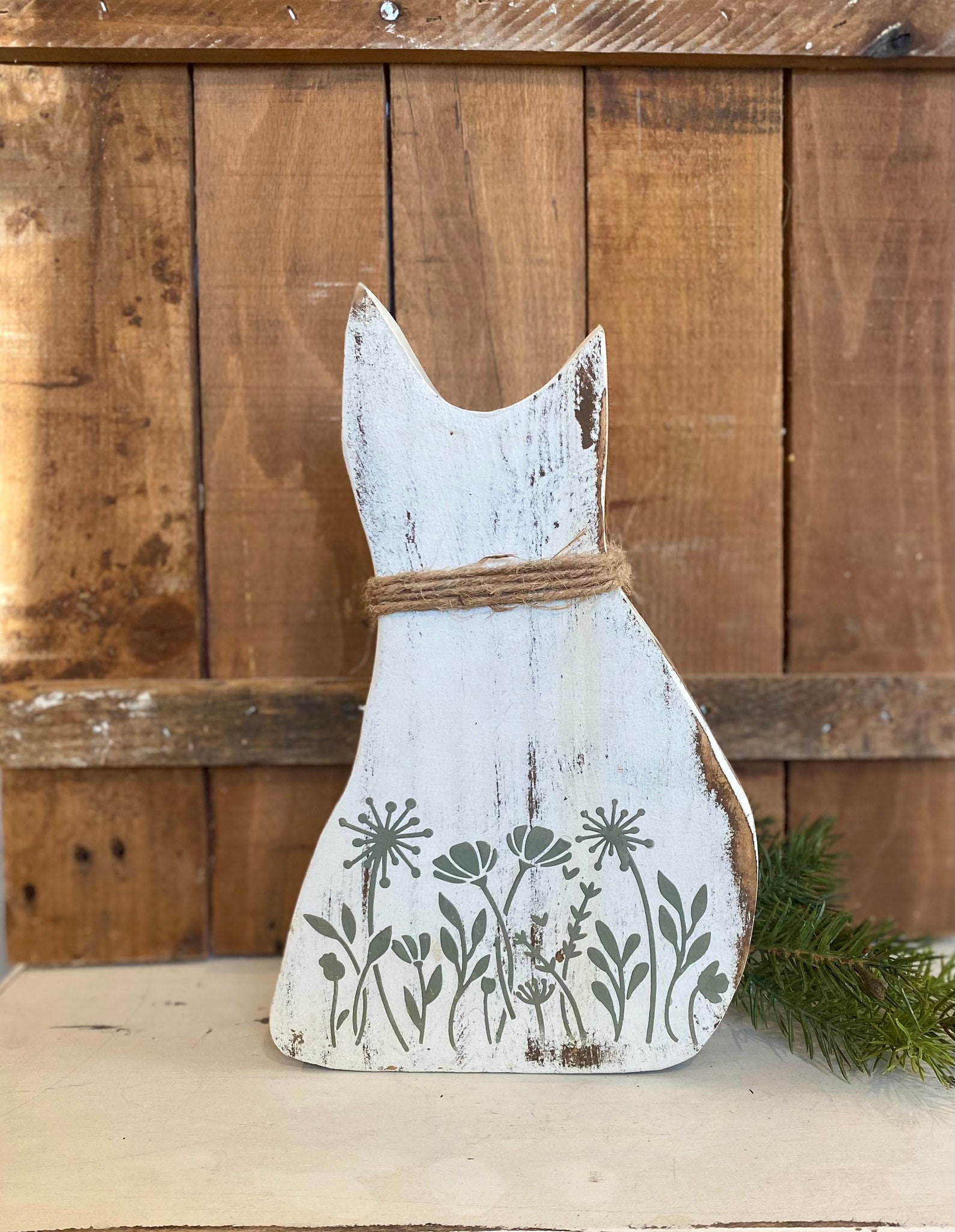 Wooden Cat Cutout - Etsy