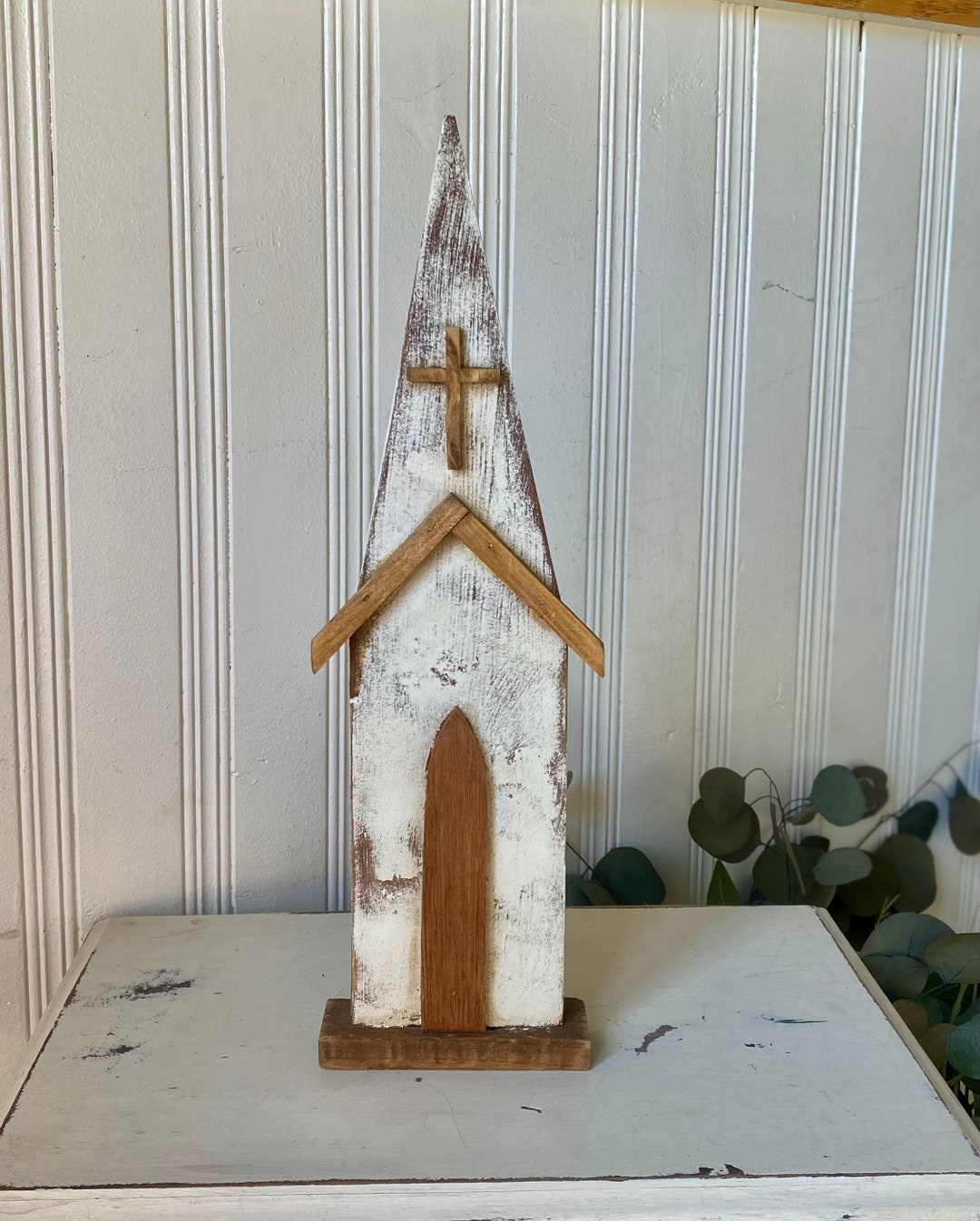 Wooden Church Cutout - Etsy