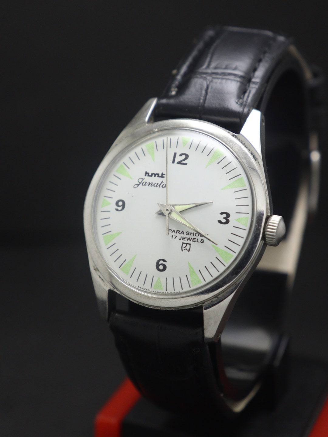 Vintage HMT Janata 17 Jewels Manual Winding Movement Men's Watch HMT ...