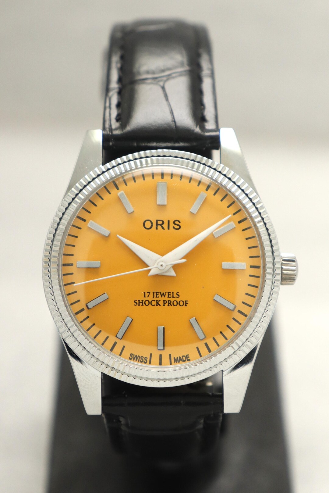 Oris 17J Swiss Manual Winding Movement Cal. FHF ST96 Men's Wrist Watch | Hand Winding Watch ...