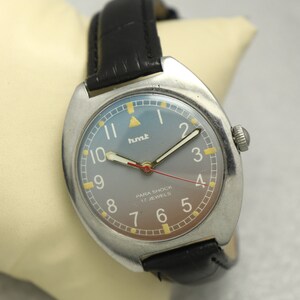 Vintage HMT 17 Jewels Manual Winding Movement Men's Watch HMT Watch HMT ...