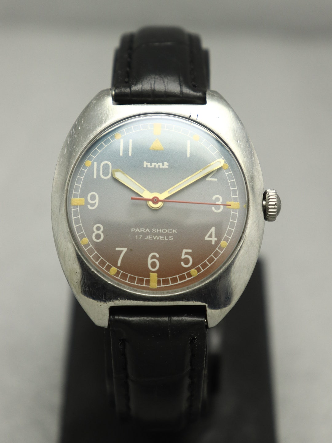 Vintage HMT 17 Jewels Manual Winding Movement Men's Watch HMT Watch HMT ...