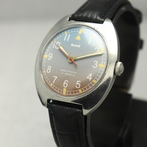 Vintage HMT 17 Jewels Manual Winding Movement Men's Watch HMT Watch HMT ...