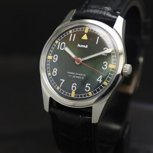 Vintage HMT 17 Jewels Manual Winding Movement Men's Watch HMT Watch HMT ...