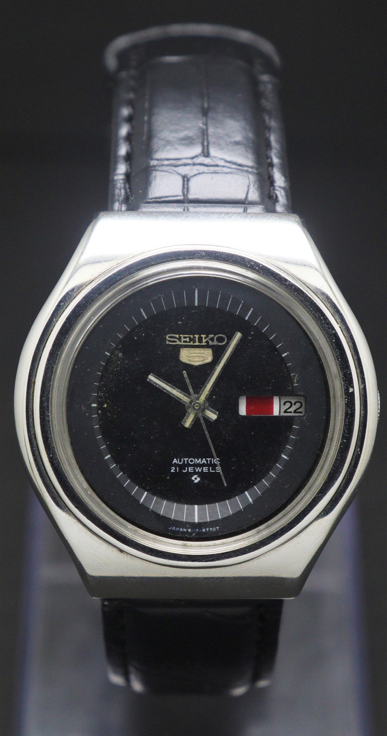 70's Rare Vintage Seiko 5 Automatic Movement 6119-8610 - Etsy