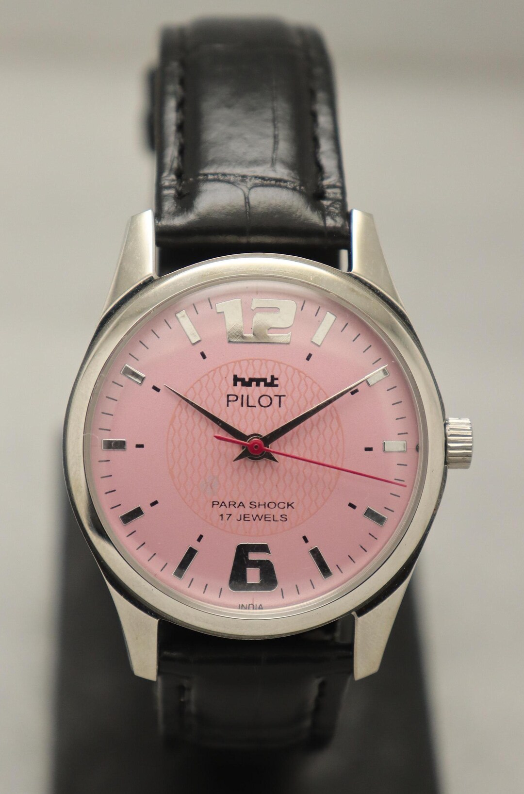 HMT Pilot Pink Dial 17 Jewels Hand Winding Men's Watch. HMT Pilot ...