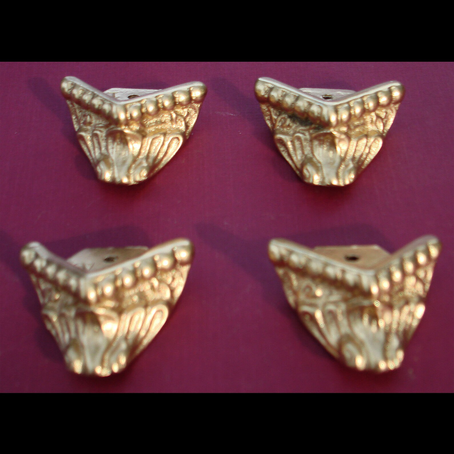 Metal Mantel Clock Feet #4. Set of 4. Clock Parts.metal Furniture ...