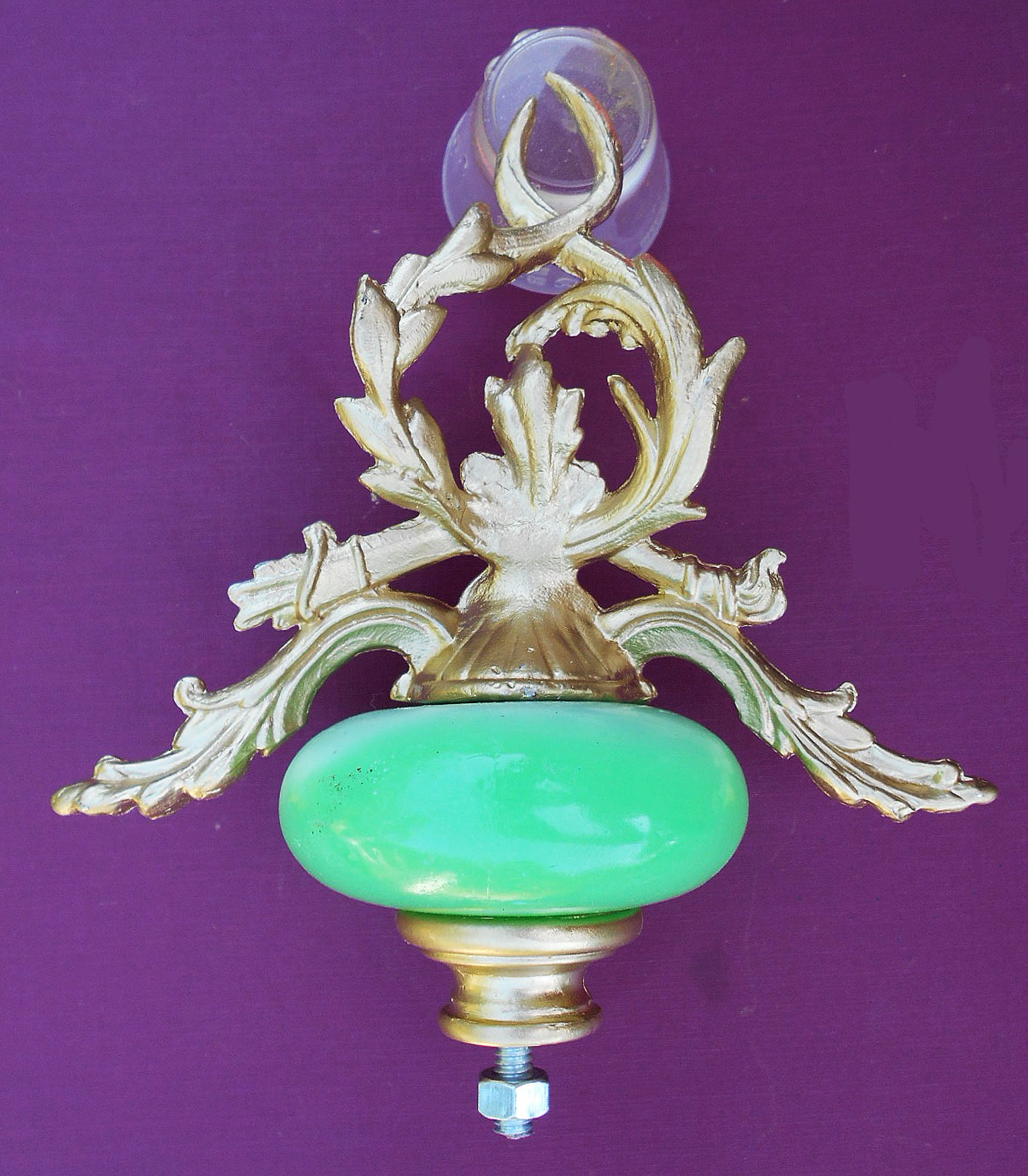 Gilbert Metal Mantle Clock Top Finial.furniture Decorations.antique ...