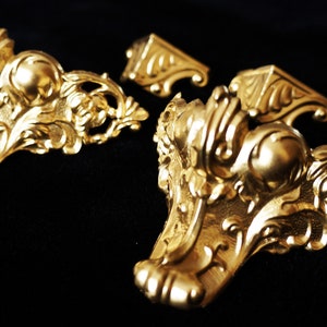 Ansonia Mantle Clock Feet #6.furniture Mounts/decorations - Etsy