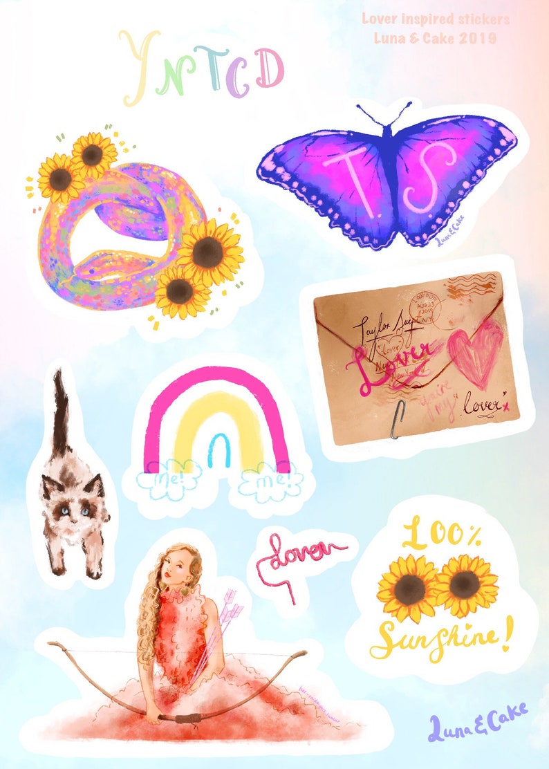 Lover Sticker Sheet Taylor Swift Lover Taylor Swift - Etsy Lover Sticker Sheet Taylor Swift Lover Taylor Swift - Etsy