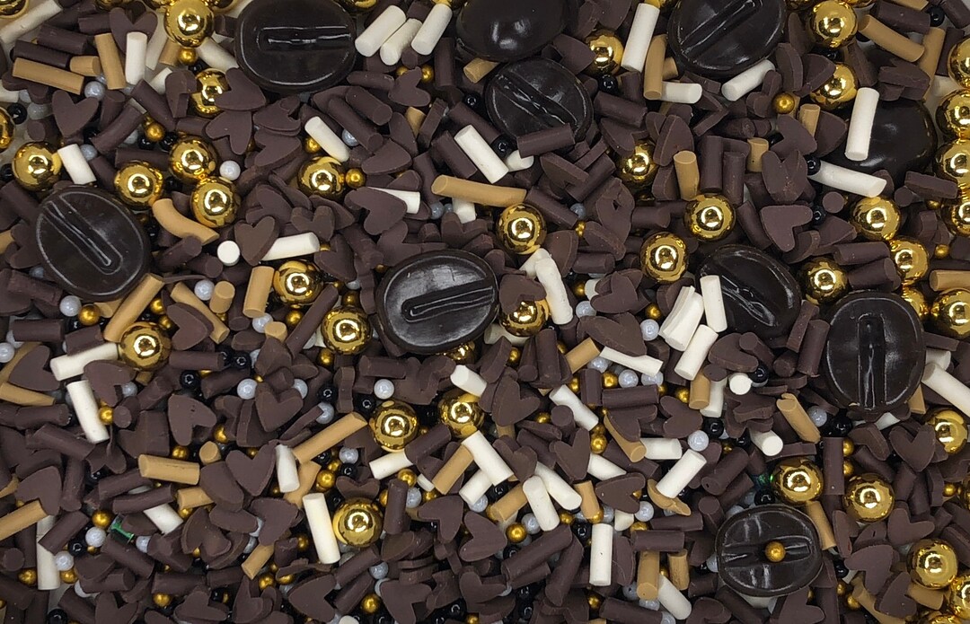 Plastic Coffee Sprinkles Mix - Etsy