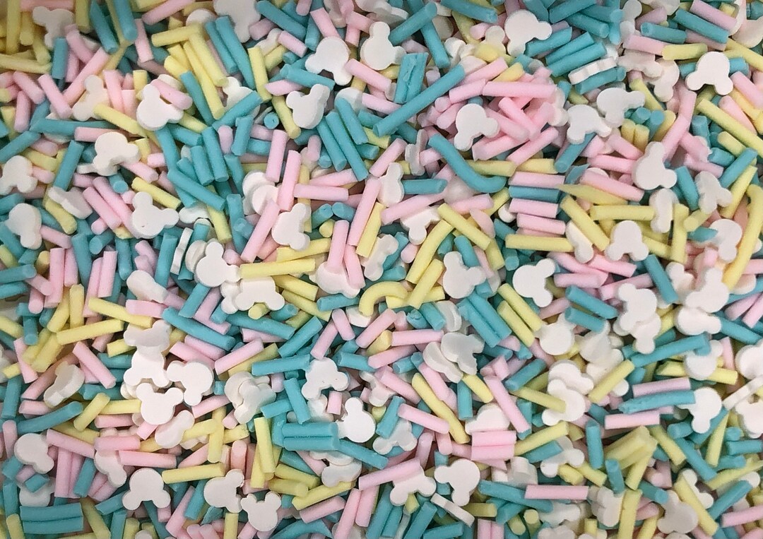 White Mouse Plastic Sprinkle Mix - Etsy