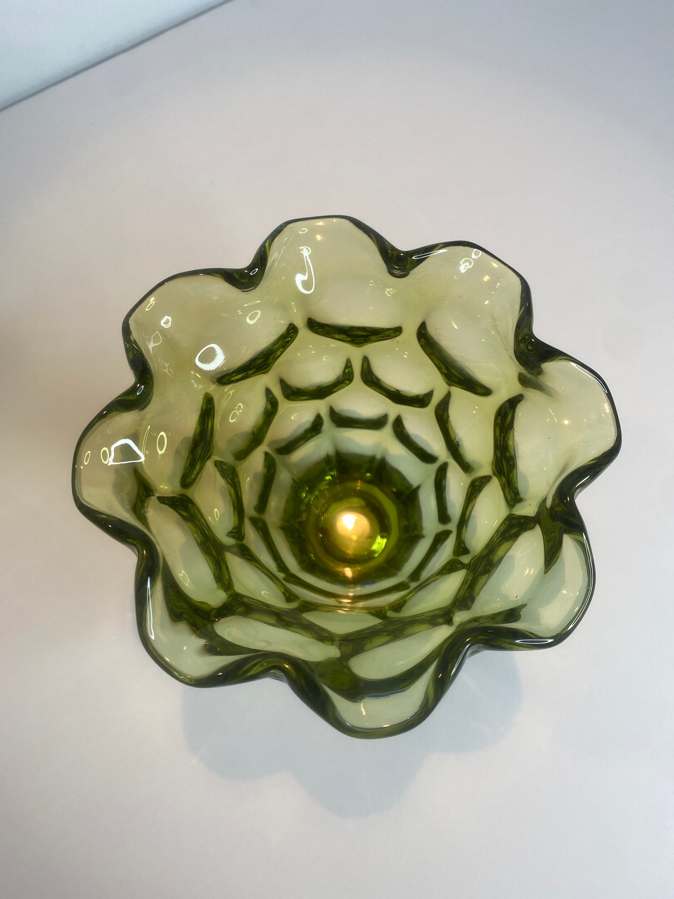 Vintage Imperial Glass Company Original Factory Sticker-verde - Etsy