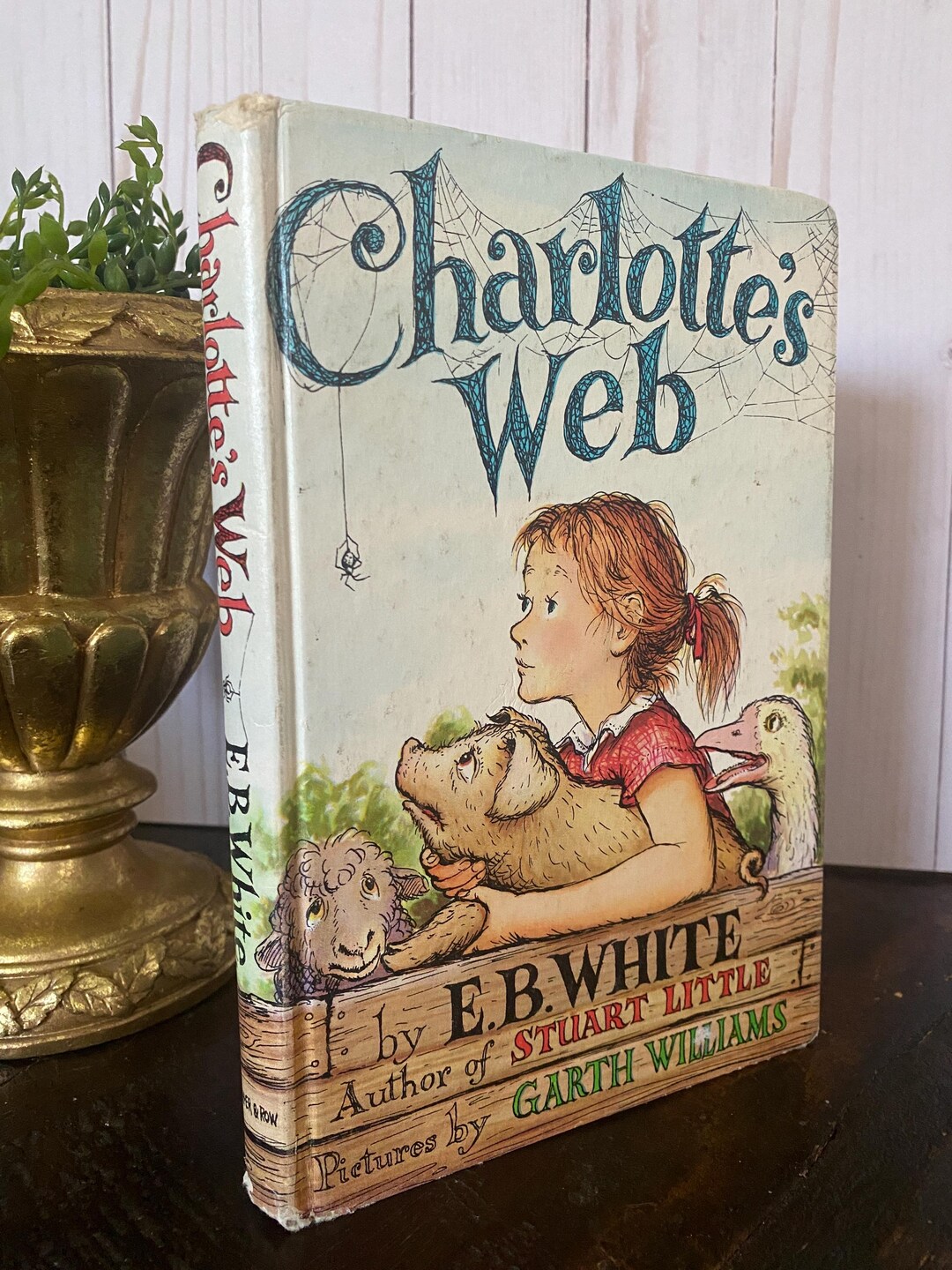 1952 Charlottes Web by E.B. White Pictures by Garth Williams Hardcover ...