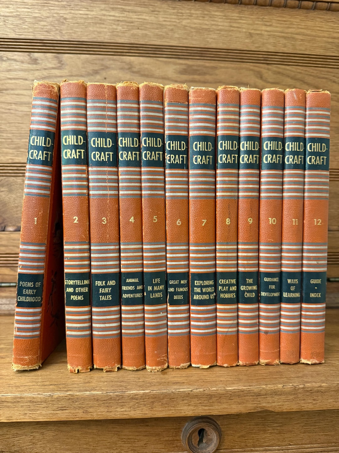 Vintage 1947 Childcraft Book Collection – 12 Volume Set – Illustrated ...