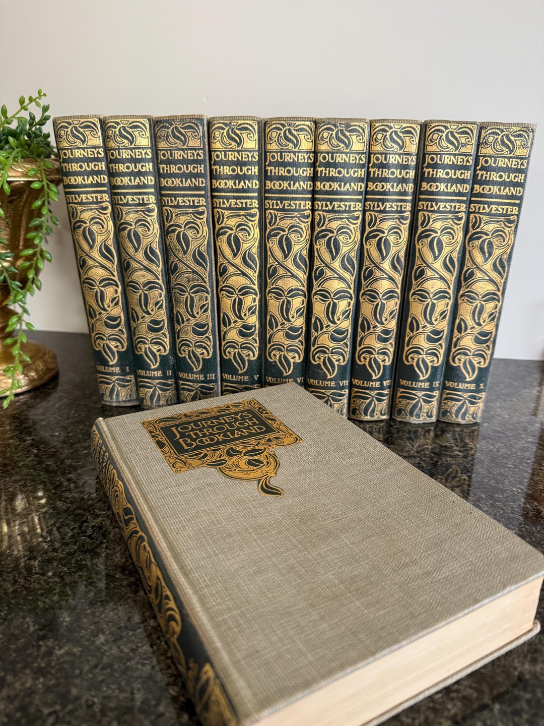 1909 Journeys Through Bookland First Edition Set by Charles H ...