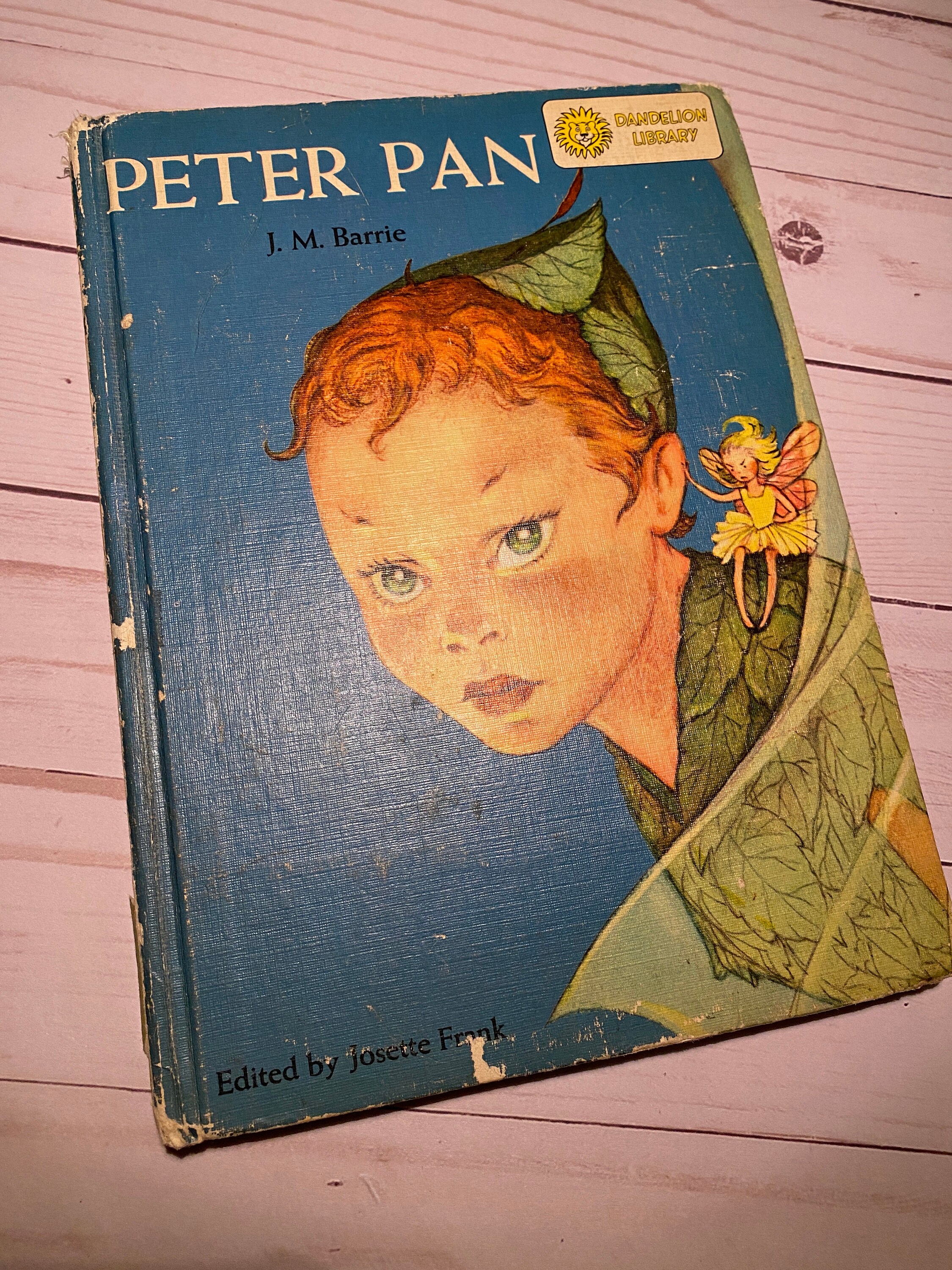 Vintage Dandelion Library Double Flip Book Alice in Wonderland & Peter ...