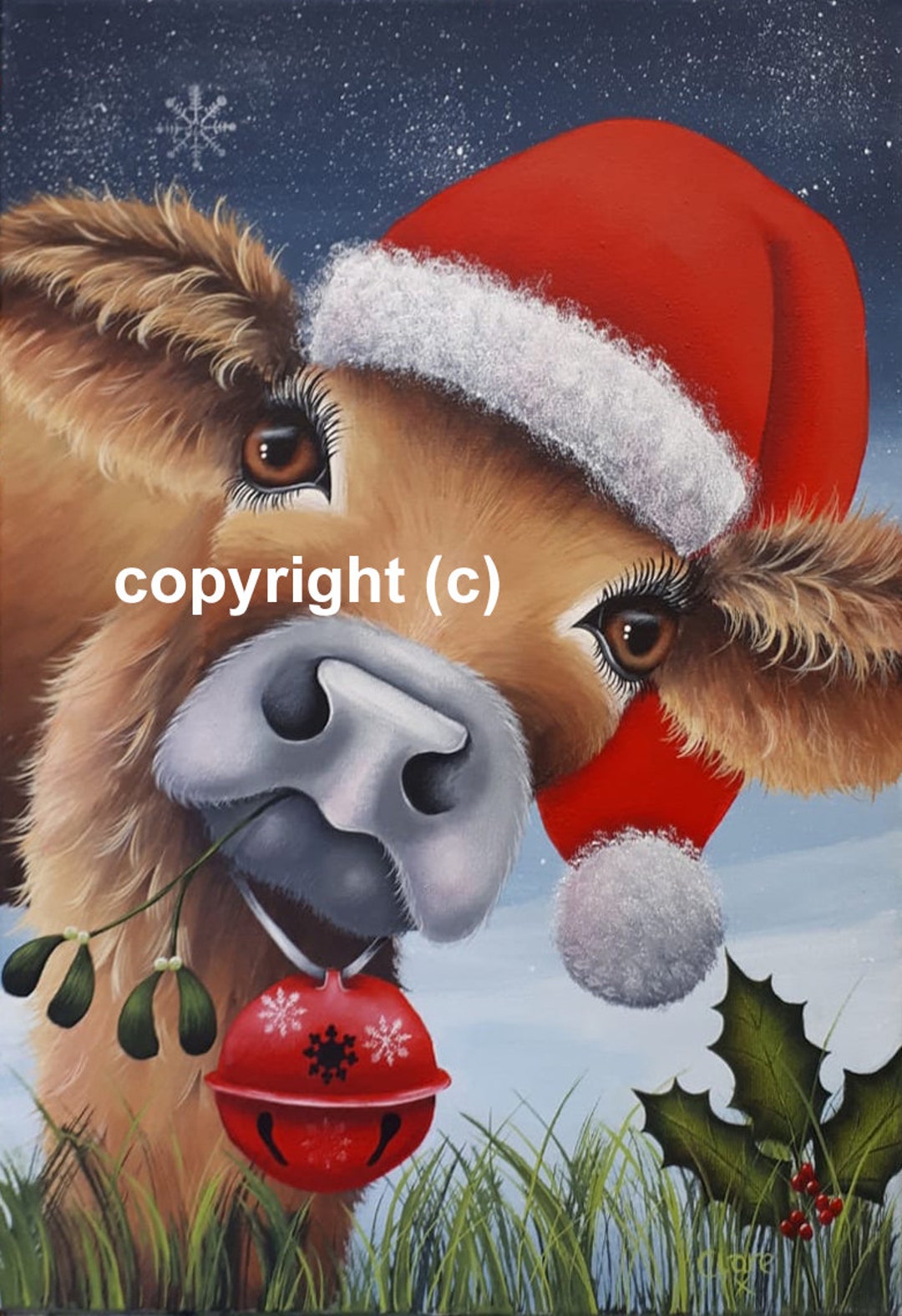 Acrylic Painting Tuition for Beginners and Improvers, Belle Christmas ...