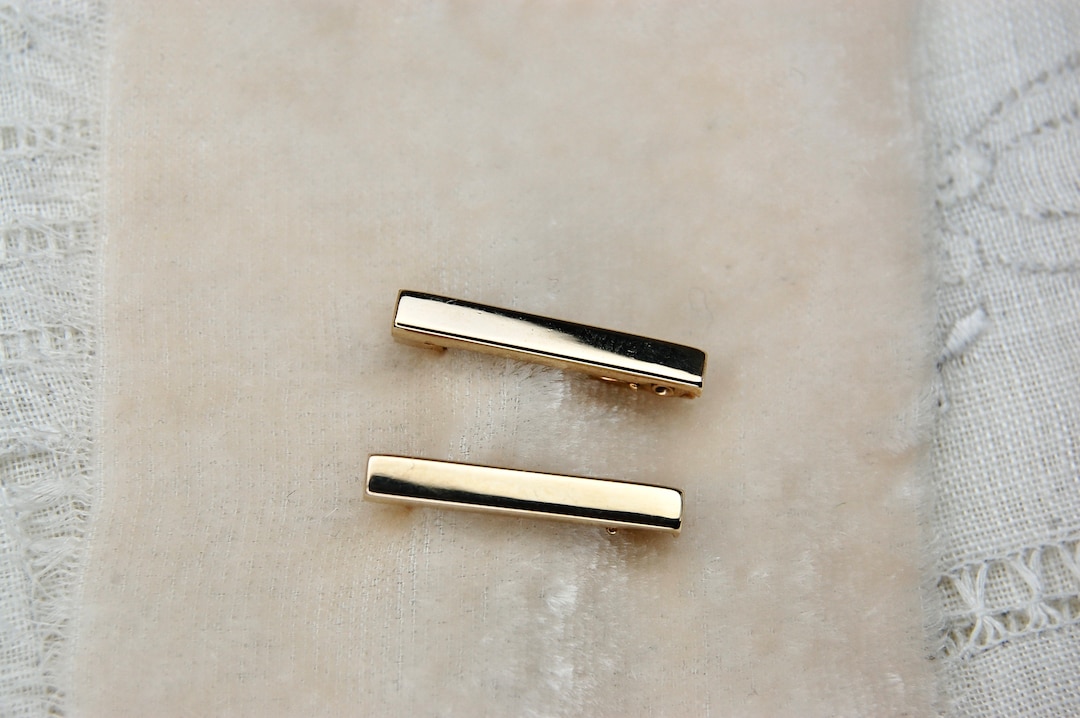 Antique Edwardian Lingerie Pin Set, Polished 10k Gold, by Ballou, BAB ...