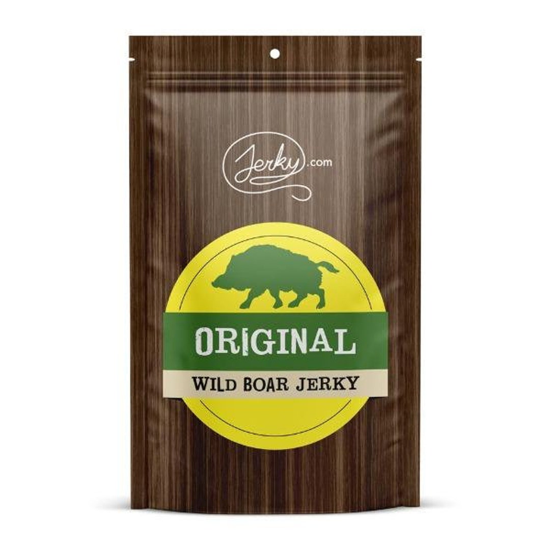 All-natural Wild Boar Jerky - Original - Etsy