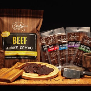 Beef Jerky Sampler Pack - Etsy