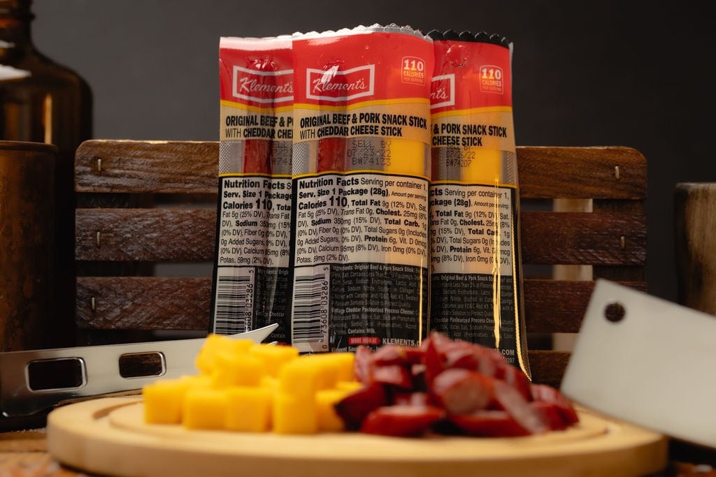 21 Pc. Beef Jerky Variety Pack - Meat Stick Gift Box - 5 Flavors of ...