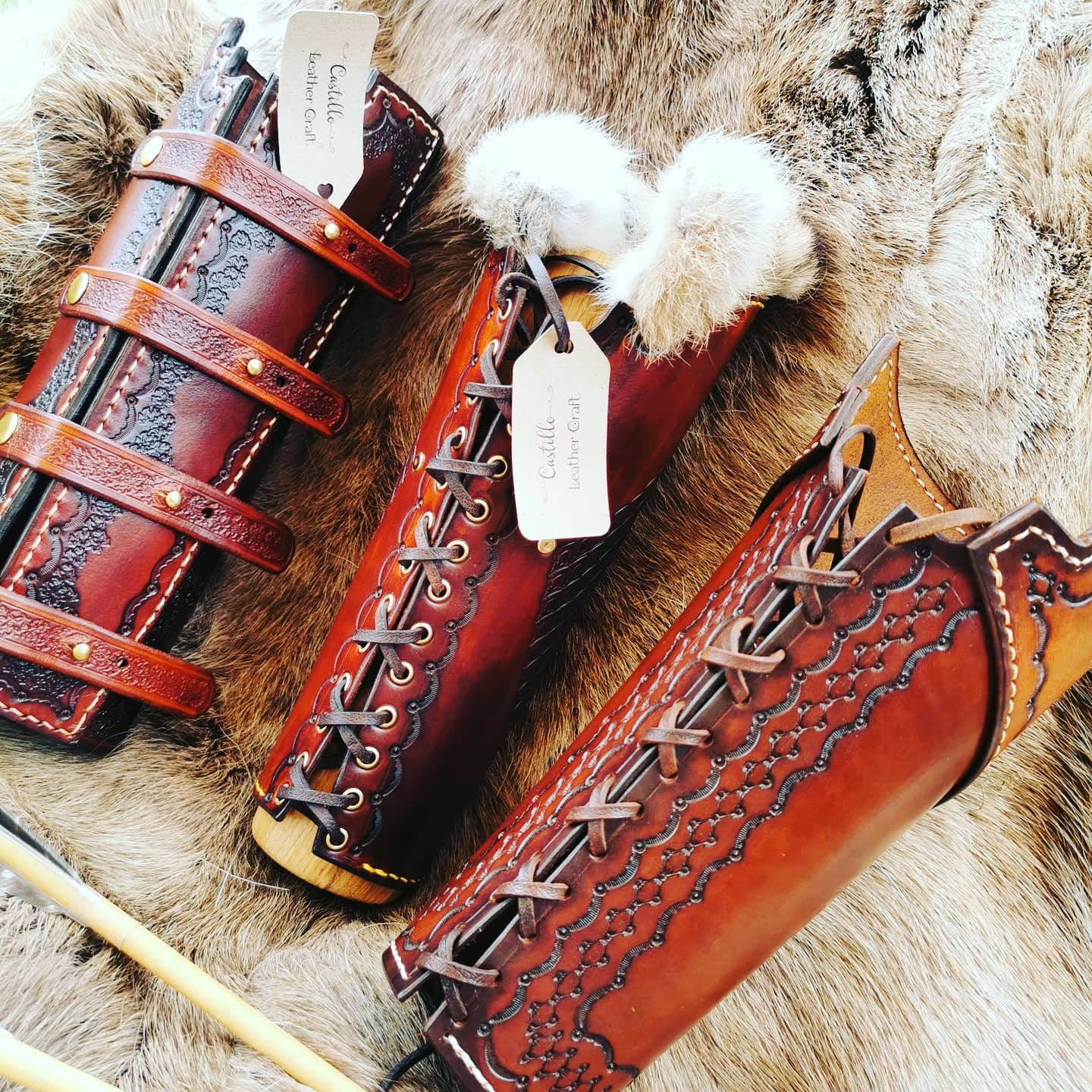 Archery Leather Arm Guard, Bespoke Arm Guard, Archery Arm Guard ...