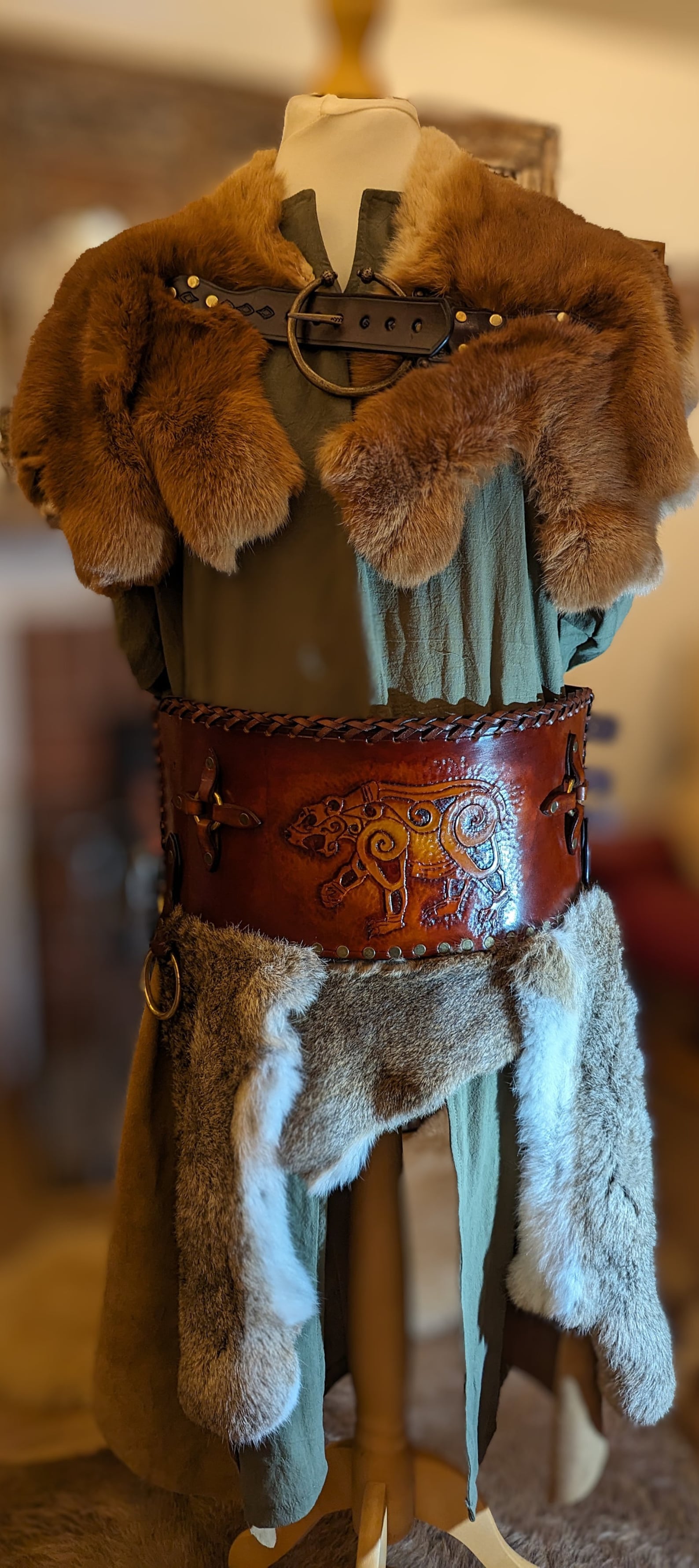 Viking Warrior Belt ,viking War Belt , Viking Leather Belt, Viking ...