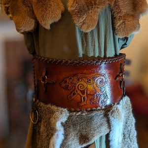 Viking Warrior Belt ,viking War Belt , Viking Leather Belt, Viking ...