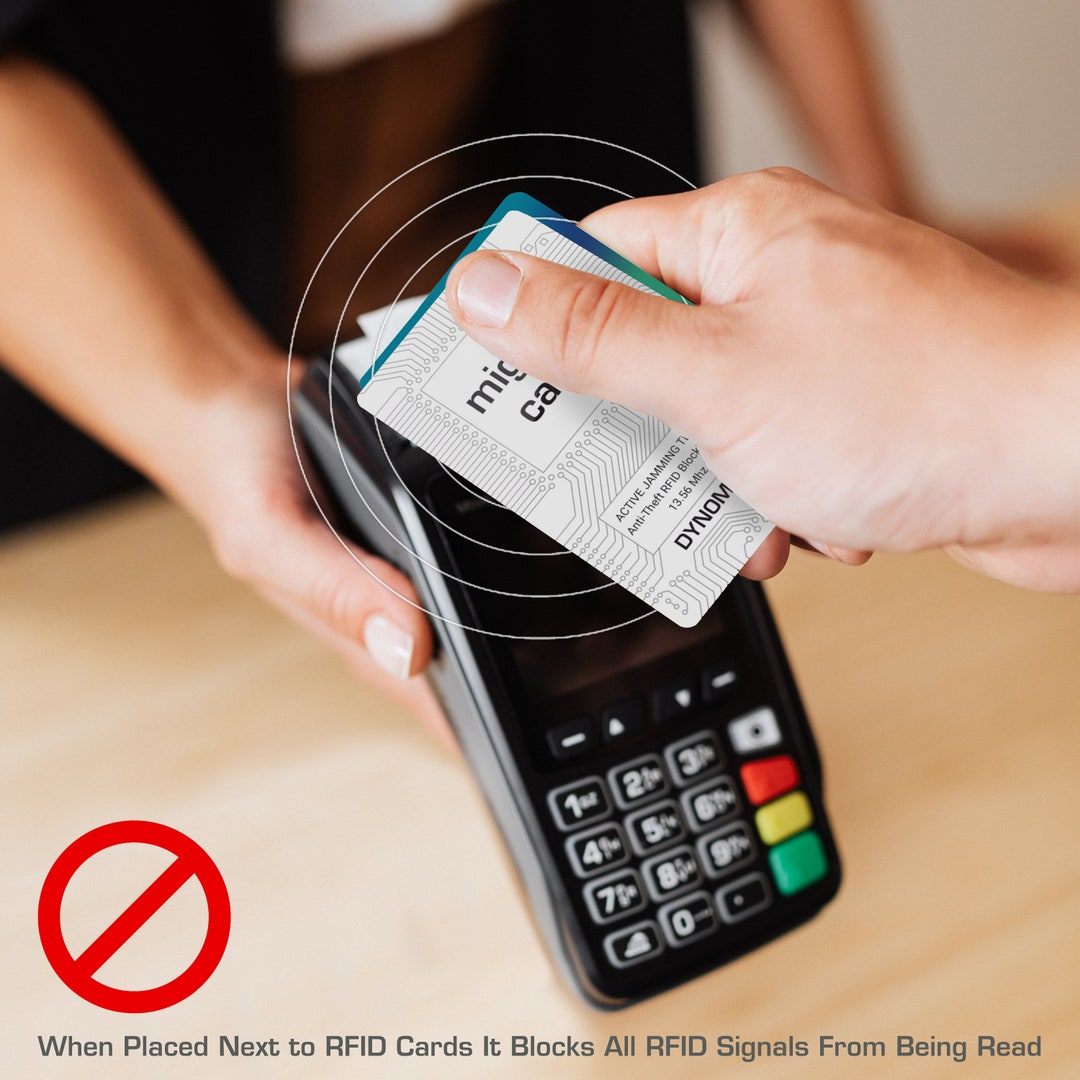 RFID Blocking Cards - Mighty Card - Wallet Protection - Security - Card ...
