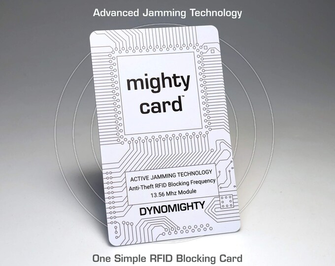 Custom Titanium RFID Blocking Card From Calti, Edc, Every Day Carry ...