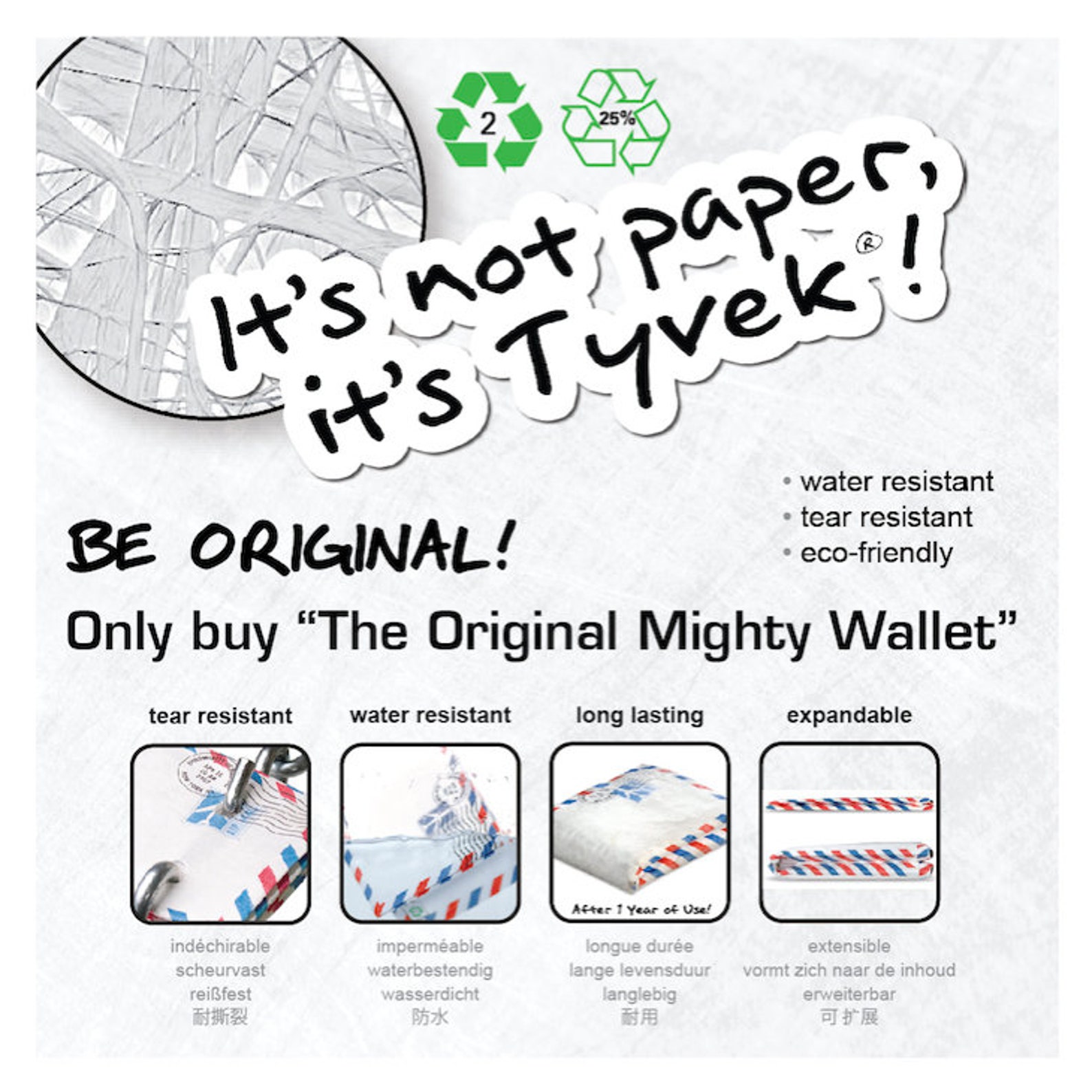 Warrior Wallet Japanese Gift Thin Mens Wallet Vegan Wallet - Etsy