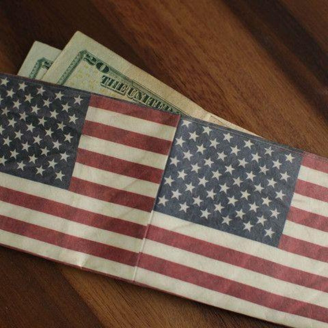 USA Gift, America Gift, Front Pocket Wallet, Thin Mens Wallet, Cute ...
