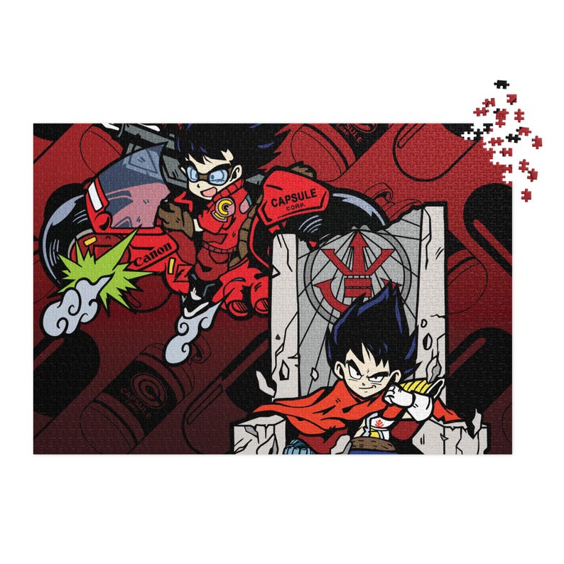 Akee Rah Dragon Crossover - Jigsaw Puzzle With Tin Case - Etsy Australia