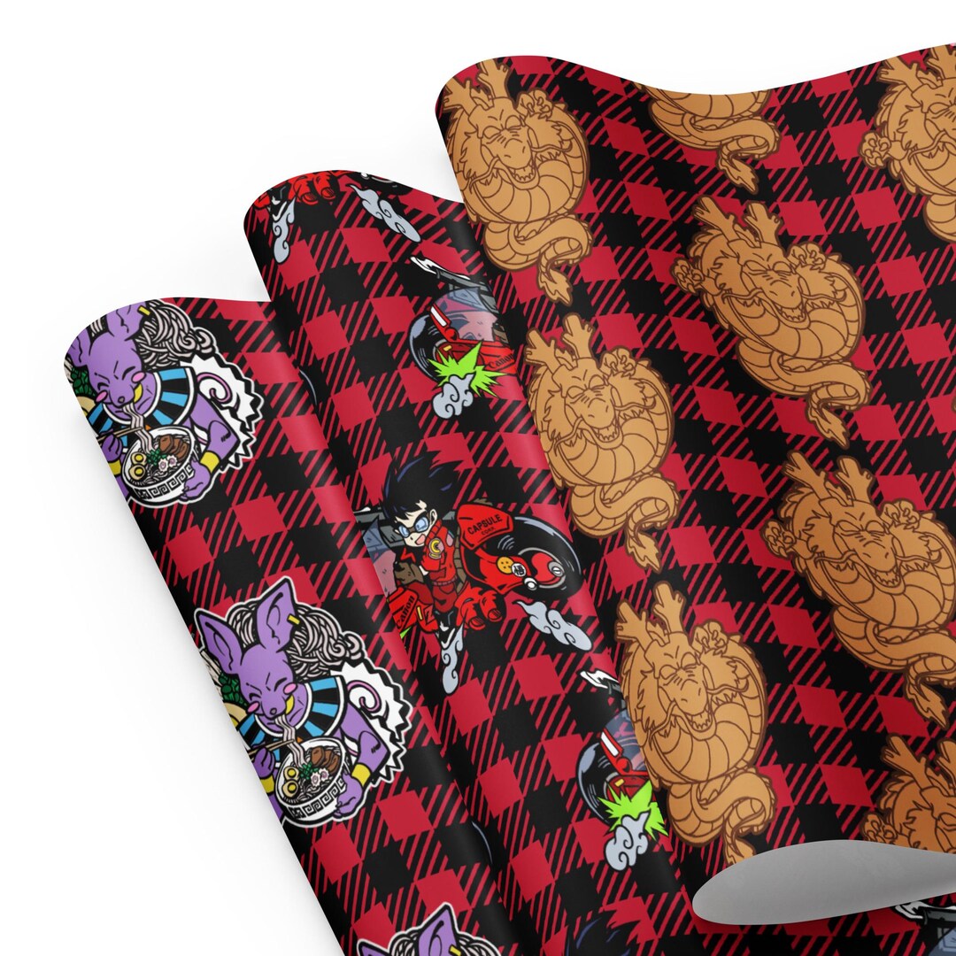 Dr4g0n Characters - Wrapping Paper Sheets - Etsy