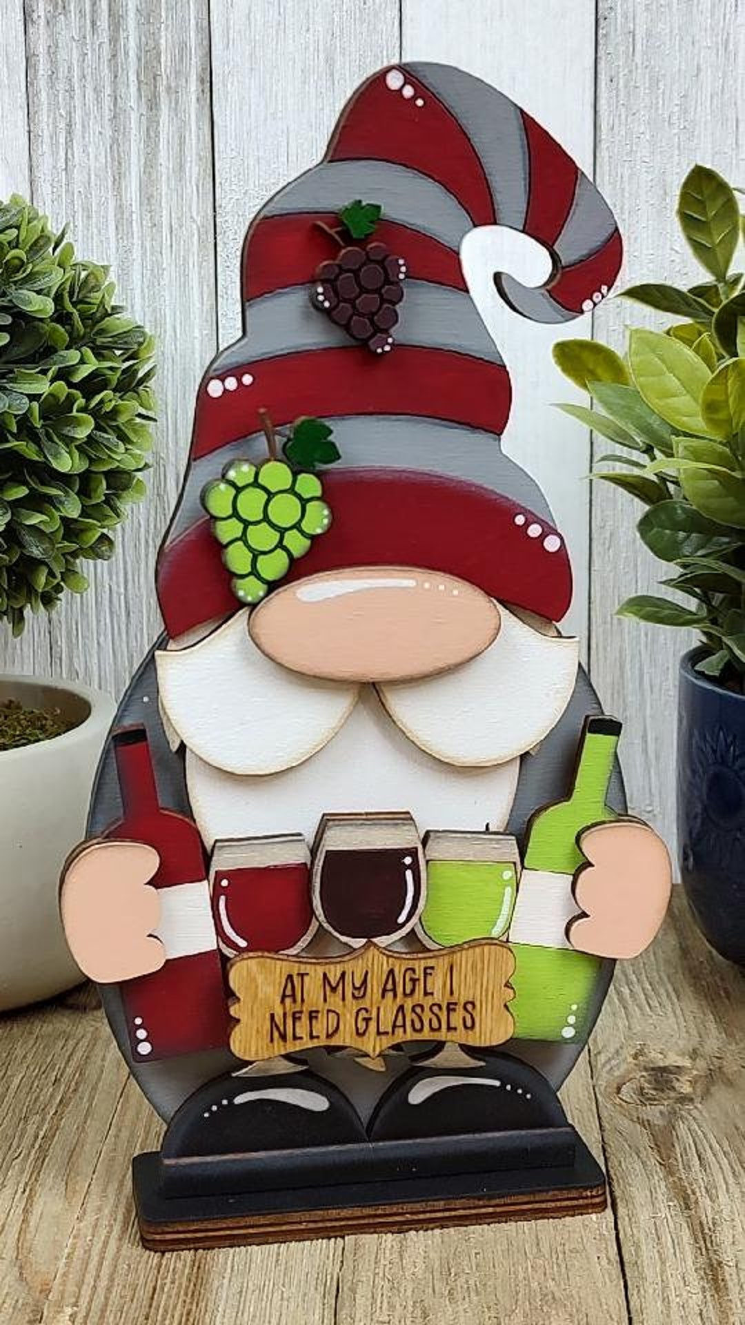 Wine Gnome - Etsy