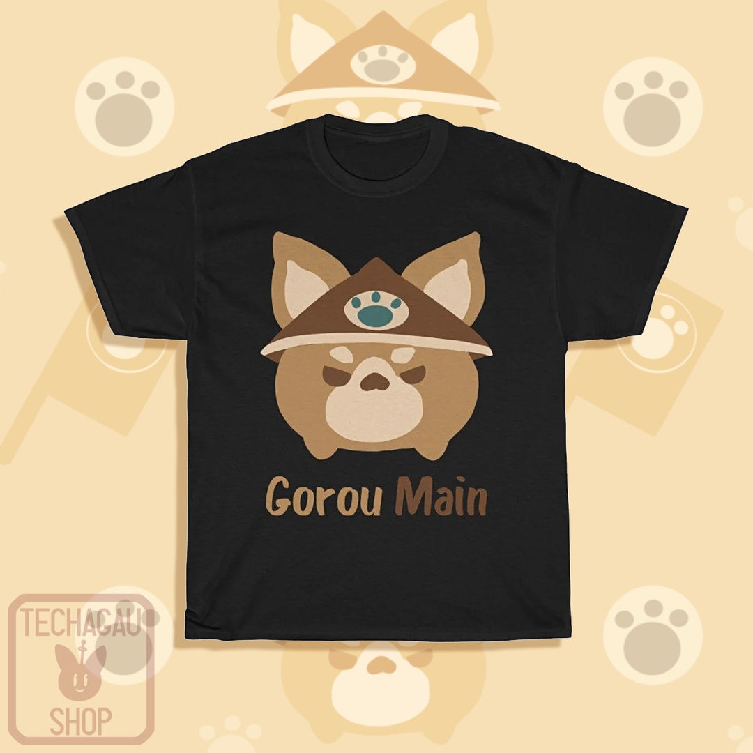 Gorou Main - Genshin Impact // Unisex Heavy Cotton Tshirt // Gamer Gift ...