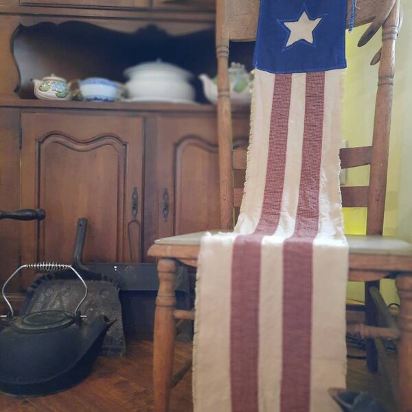Primitive Flag - Etsy