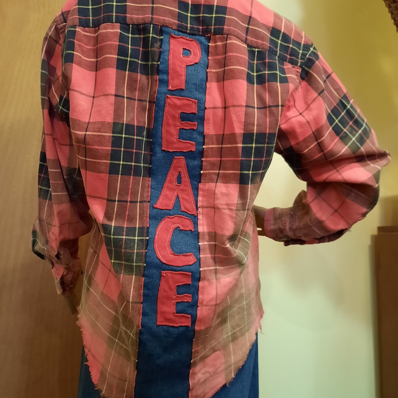 Upcycled Flannel Shirts - Etsy